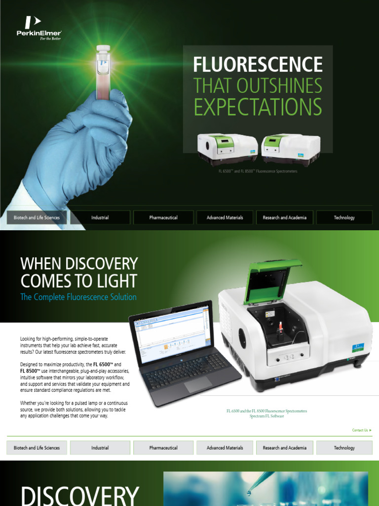 BRO Fluorescence Spectroscopy Interactive 014083 03 | PDF | Fluorescence | Fluorescence Spectroscopy