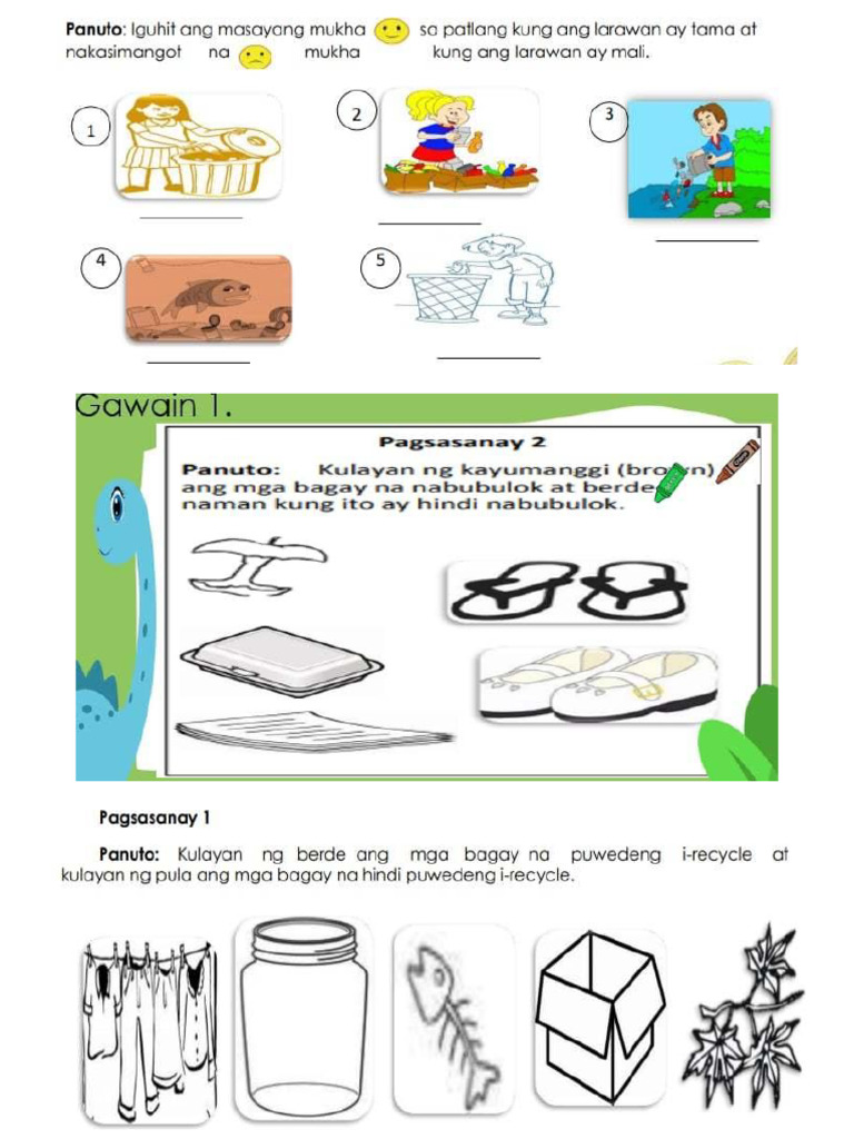 Kinder Activity Free Print | PDF