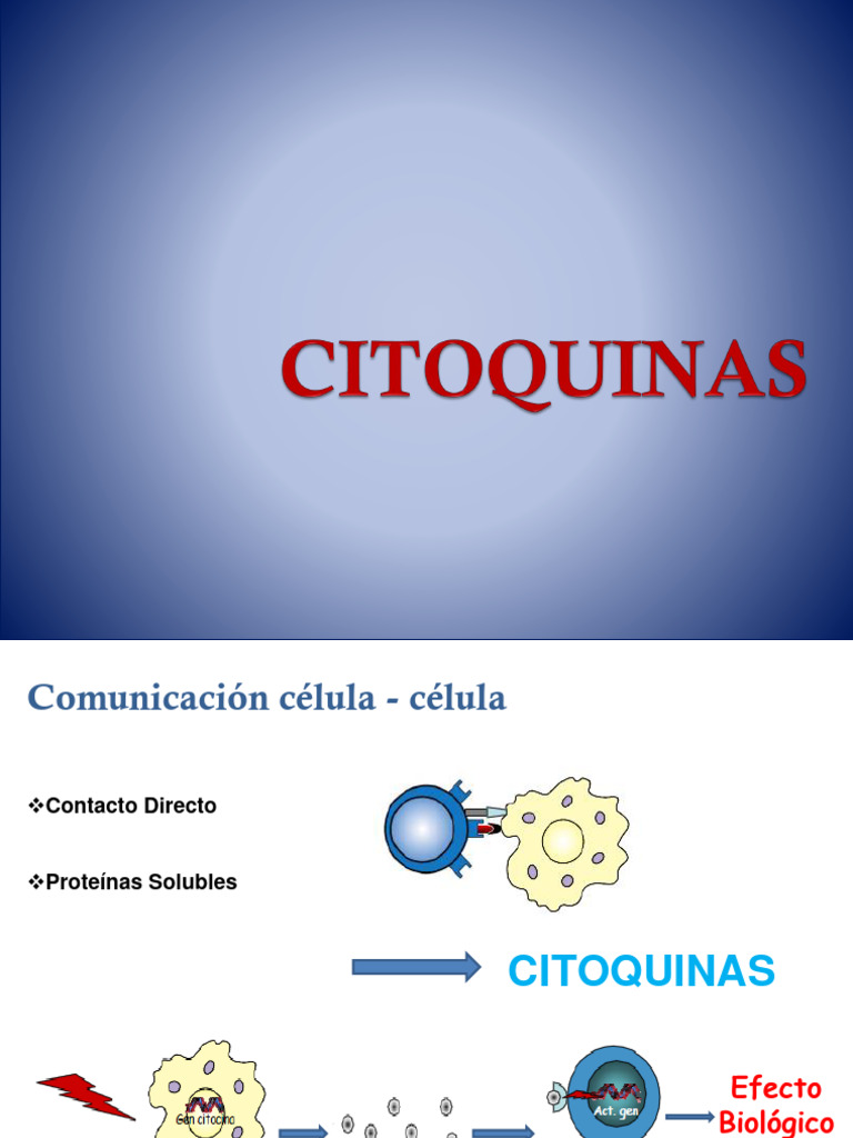 Guía Completa de Citoquinas | PDF | Citocina | Interferón