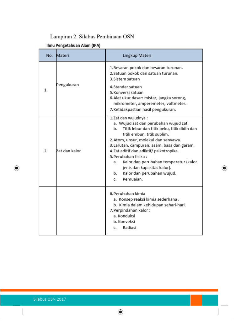 Kisi2 OSN | PDF | Sains & Matematika