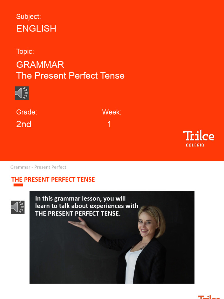 Present Perfect Tense for 2nd Grade | PDF | Verb | Perfect (Grammar)