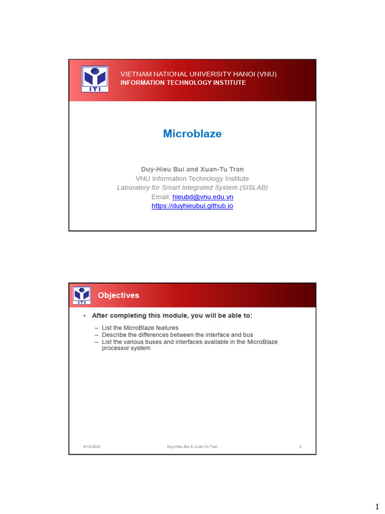 Day 7 Microblaze | PDF | Central Processing Unit | Cpu Cache