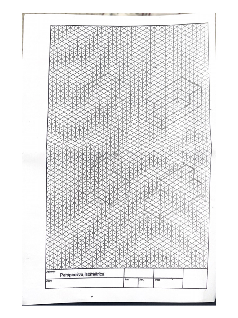 Perspectiva Isométrica | PDF