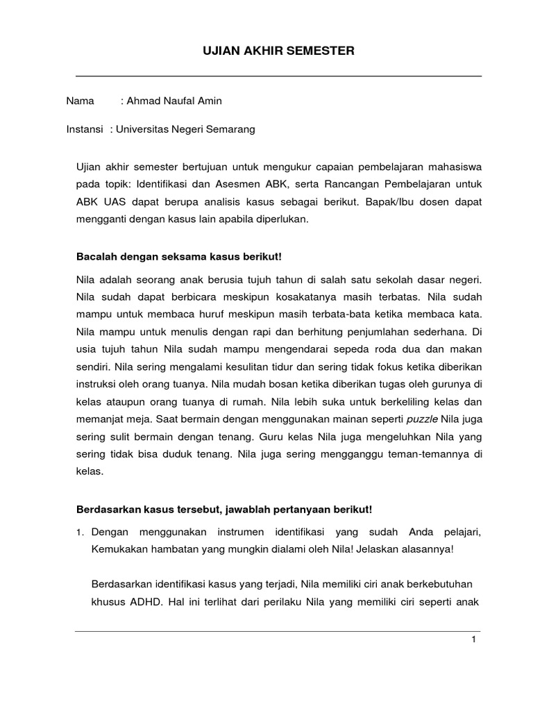Uas Abk | PDF