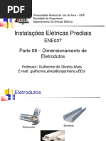 Tabela de Dimensionamento de Eletroduto | PDF | Eletricidade | Eletricista