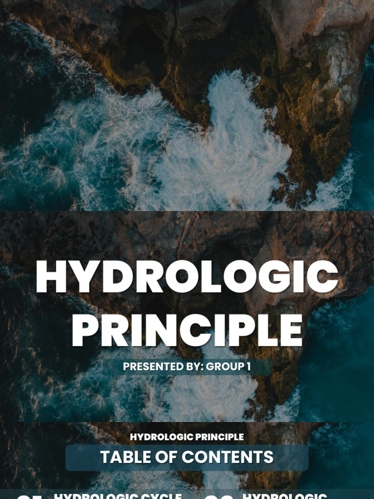 Understanding Hydrologic Principles | PDF | Evapotranspiration | Hydrology