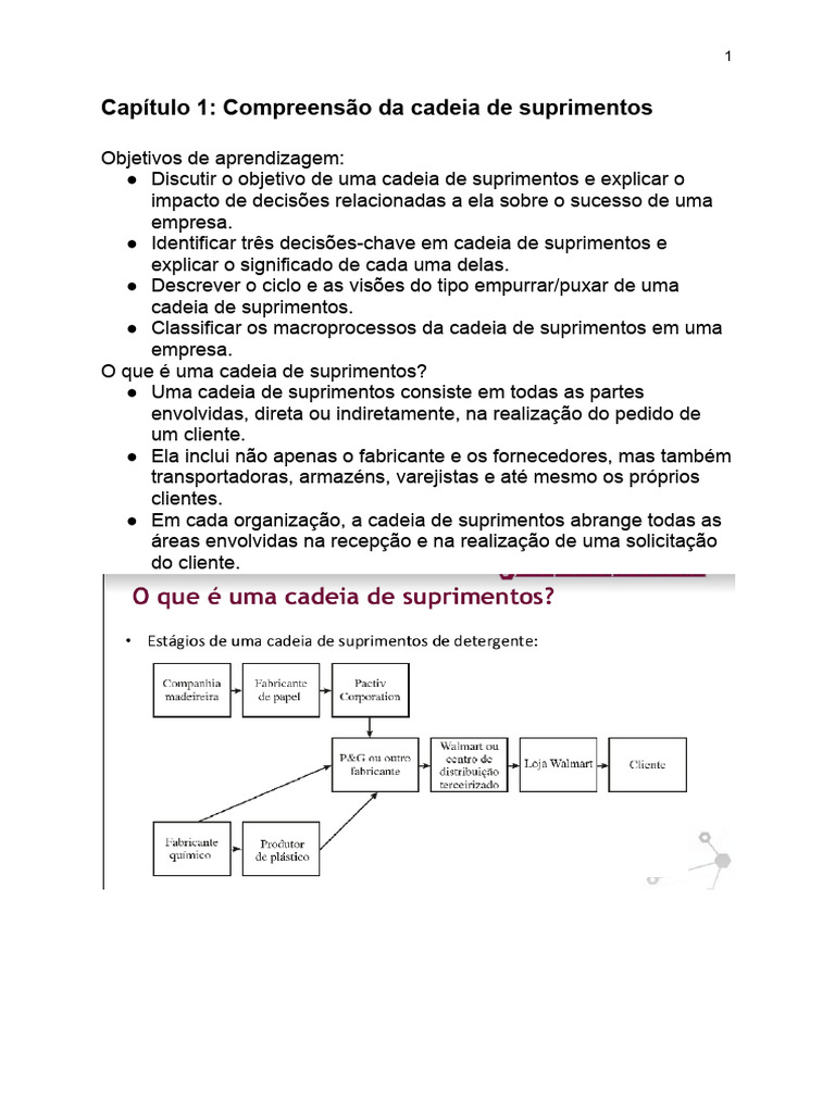 Gestão Da Cadeia de Suprimentos | PDF | Cadeia de suprimentos | Despesa