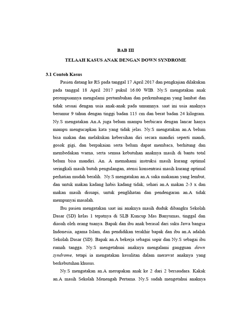 Bab 3 Fix | PDF | Kesehatan Holistik