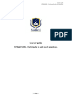 Workplace Induction Safety Guide | PDF | Occupational Safety And Health ...