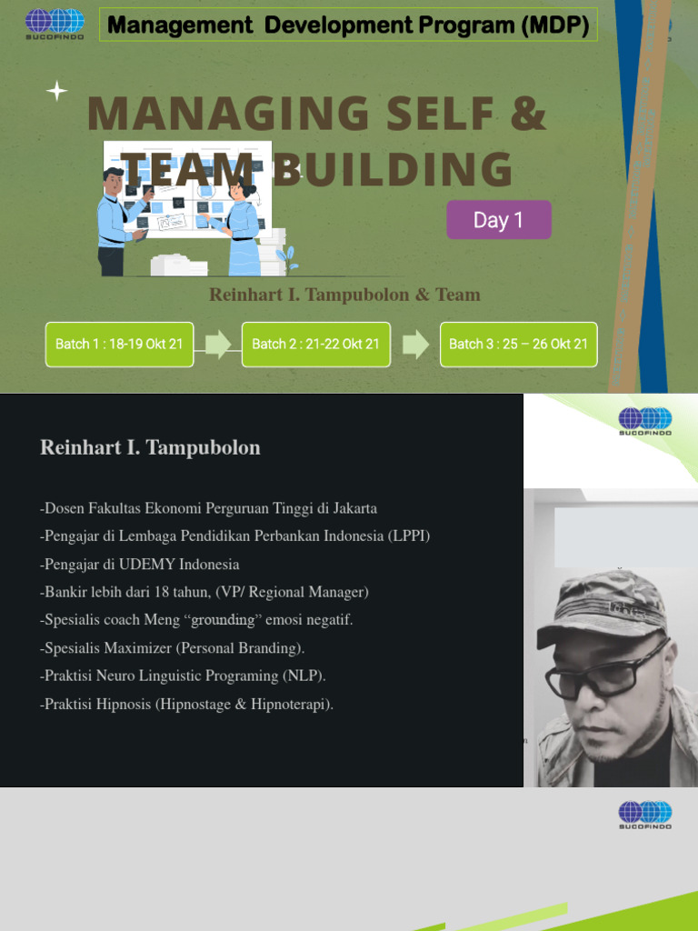 MDP 1 Presentasi Day 1 | PDF