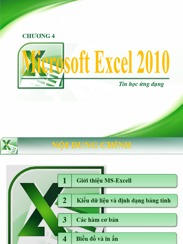 Bài 2. MS Excel | PDF