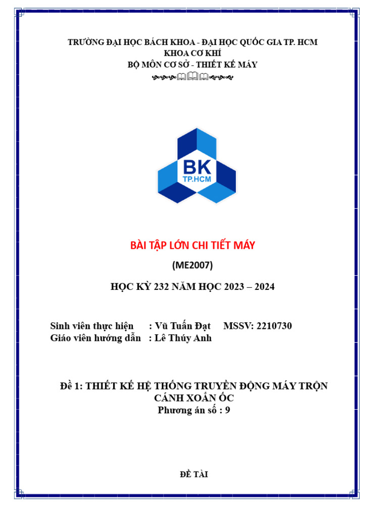 BTL CTM Vũ Tuấn Đạt 2210730 L02 | PDF