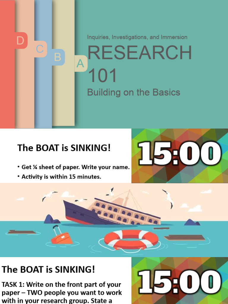 TRIPLE I_Topic 1 Research_101__building_on_the_basics_ | PDF ...