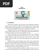 Makalah Metodologi Penelitian | PDF | Karier & Perkembangan | Sains & Matematika