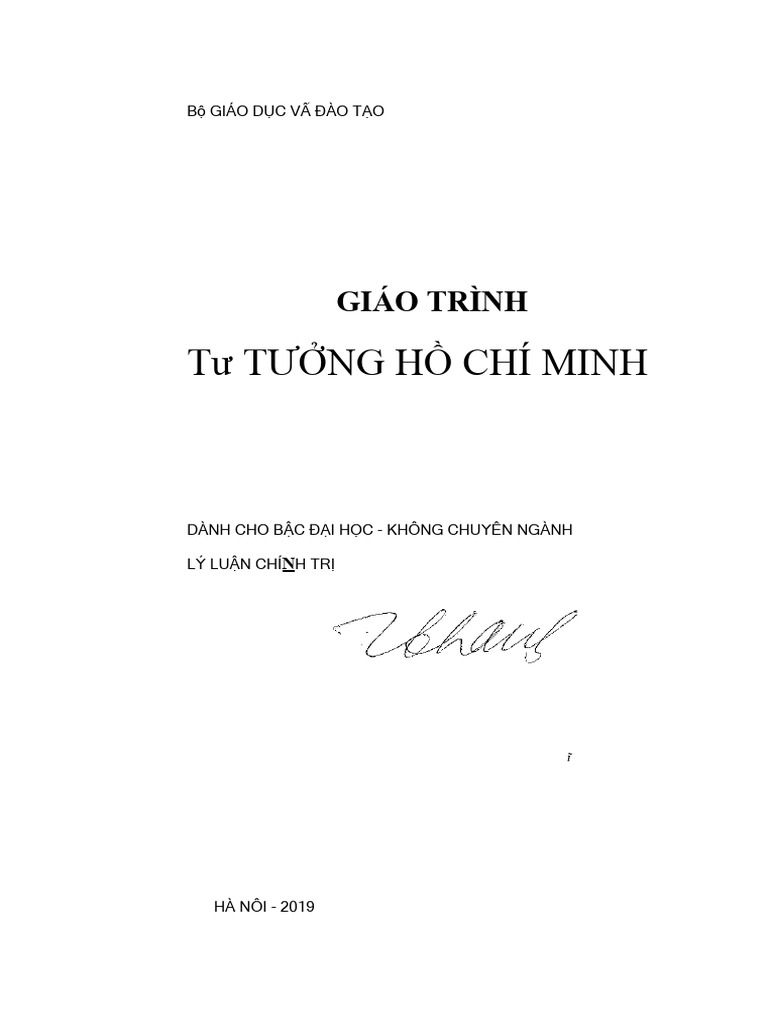 GIAO TRINH TTHCM bản word | PDF