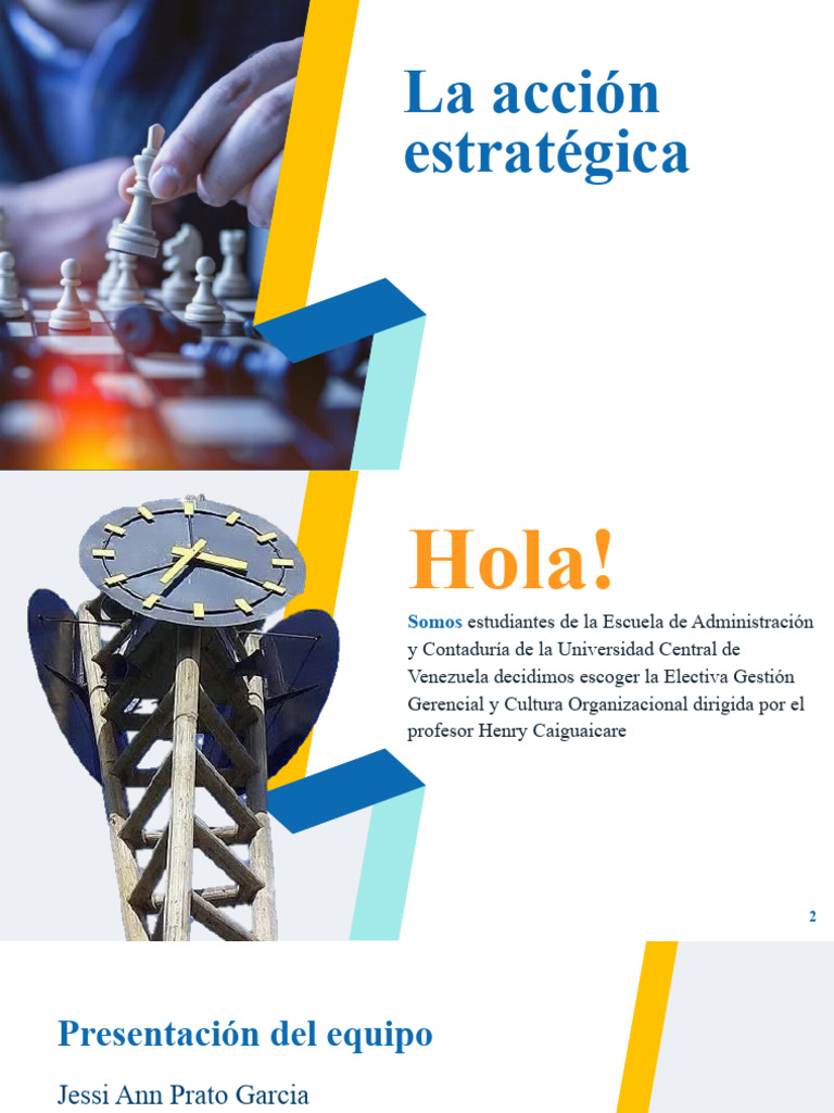 Presentacion Accion Estrategica | PDF | Business | Jerga corporativa