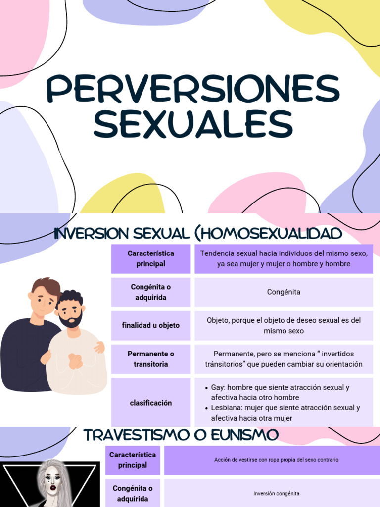 Perversiones Sexuales | PDF | Transgénero | Estudios LGBTQIA+