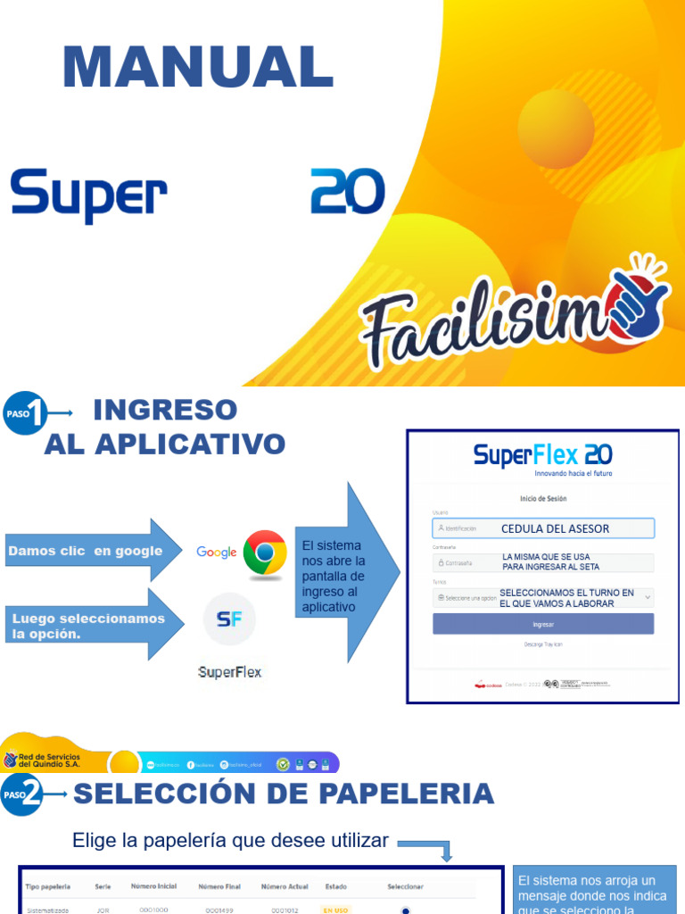 Manual Superflex para Ventas | PDF | Lotería