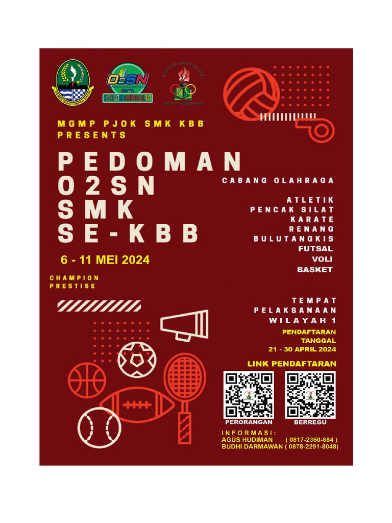 Pedoman O2sn SMK KBB 2024 | PDF | Karier & Perkembangan | Bisnis