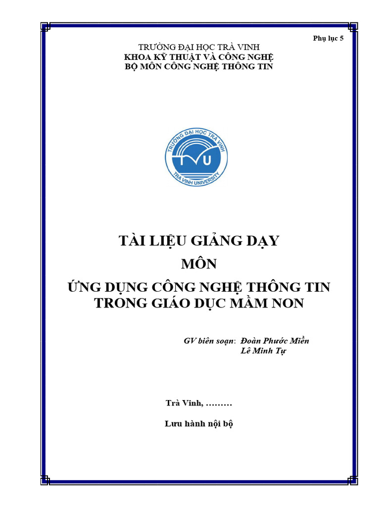 Tai Lieu Giang Day GDMN | PDF