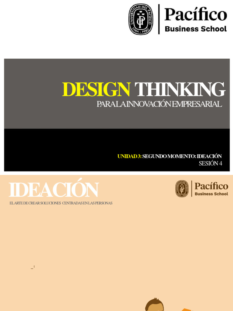 UP Design Thinking S4 JJV | PDF | Pensamiento | El pensamiento de diseño