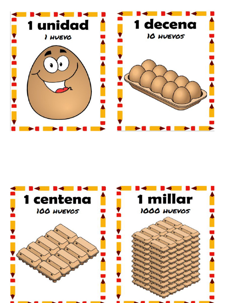 unidad-decena-centena-millar | PDF