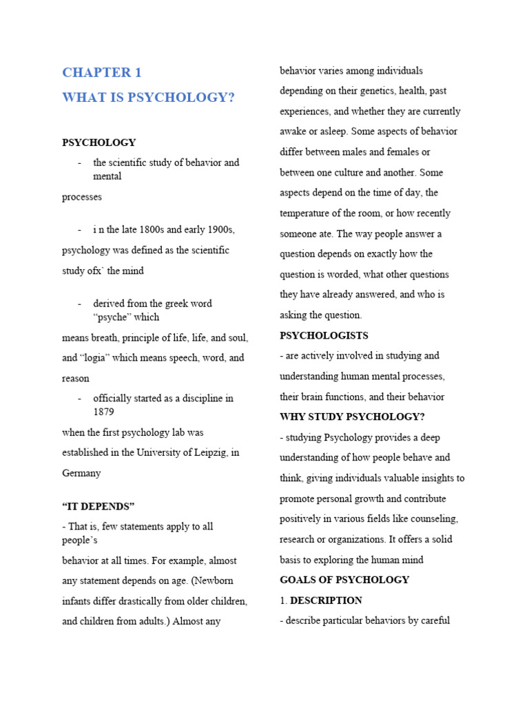 Reviewer in Psychology 1-16 | PDF | Psychology | Behavioural Sciences