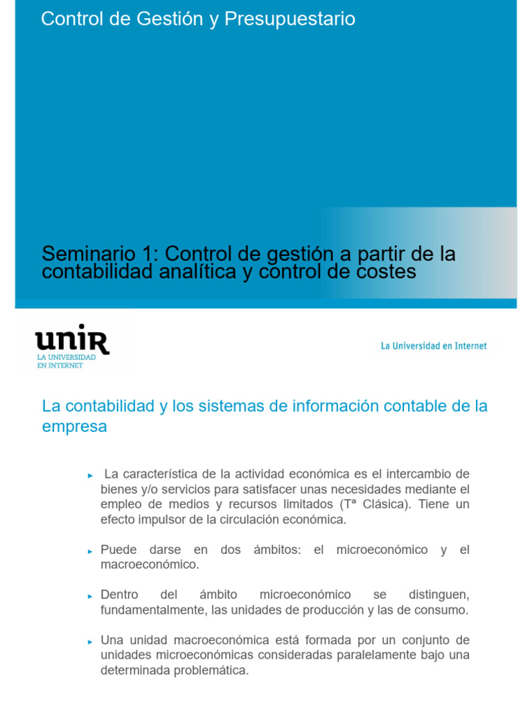 Material Presentaciones 20032024 | PDF | Contabilidad | Costo