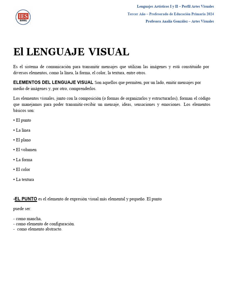 LENGUAJE VISUAL Cuadernillo | PDF | Color | Composición (artes visuales)