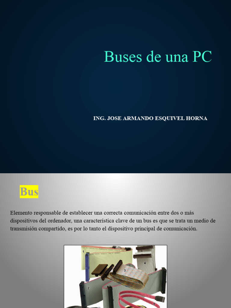 Buses de Una PC | PDF | Hardware de la computadora | Tecnología de ...