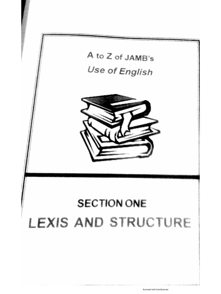 A-Z Jamb Use of English 1 | PDF
