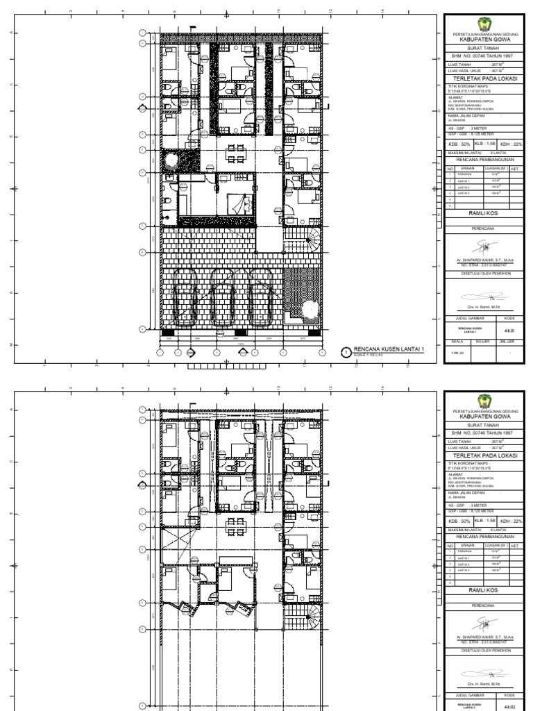 Gambar Rencana Tata Ruang Dalam Dan Tata Ruang Luar | PDF