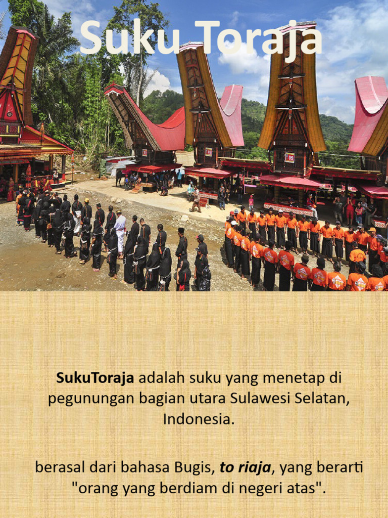 Memahami Suku Toraja | PDF