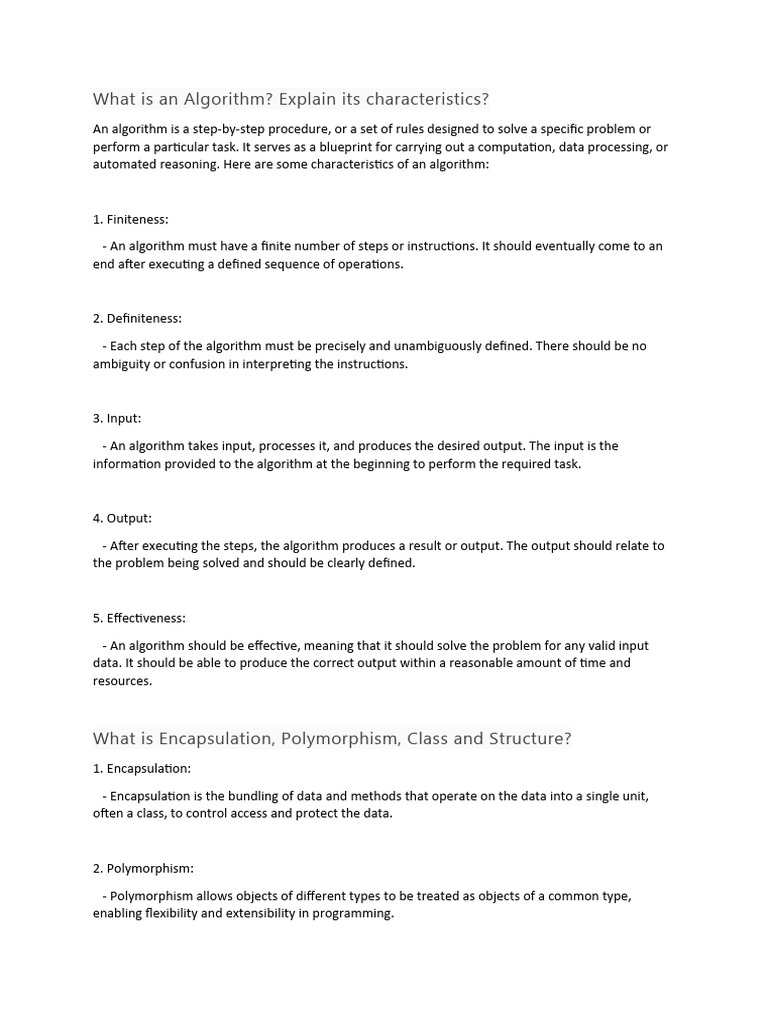 What Is An Algorithm | Download Free PDF | Queue (Abstract Data Type) | Time Complexity