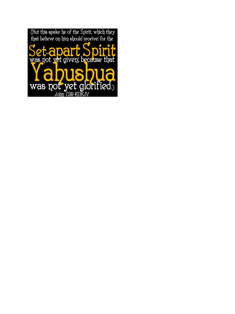 SET-APART SPIRIT | PDF SET-APART SPIRIT | PDF