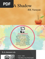 A Shadow - by R.K Narayan | PDF | Identity (Social Science) | Shadow (Psychology)