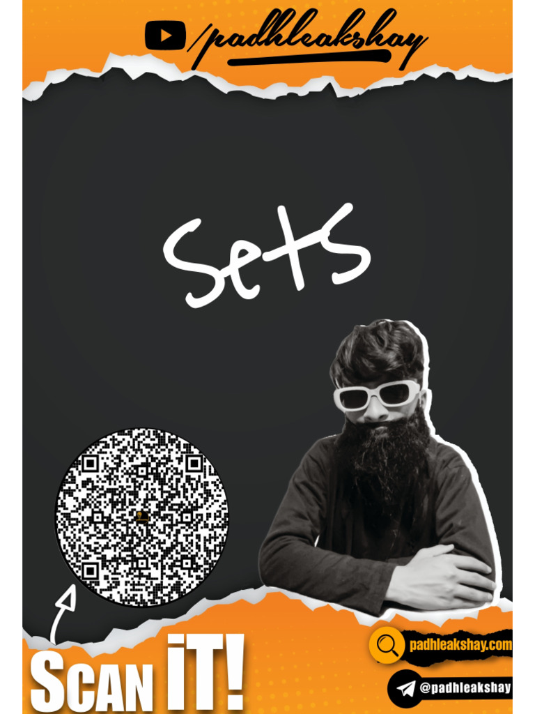 Chapter 1 Sets | PDF