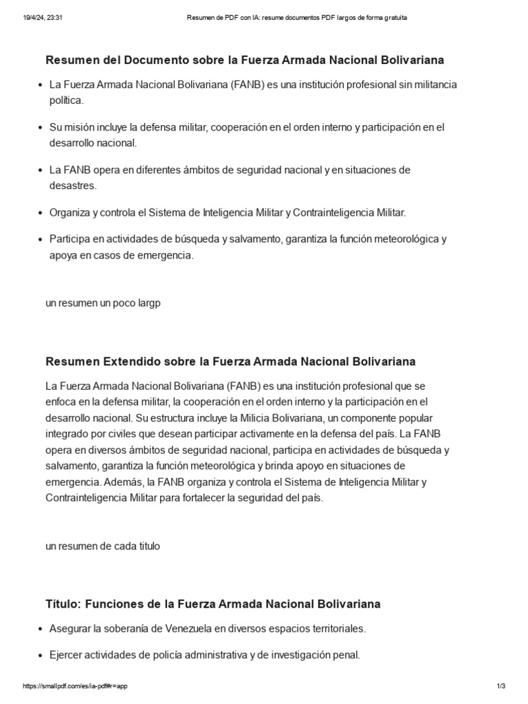 Resumen de PDF Con IA - Resume Documentos PDF Largos de Forma Gratuita ...