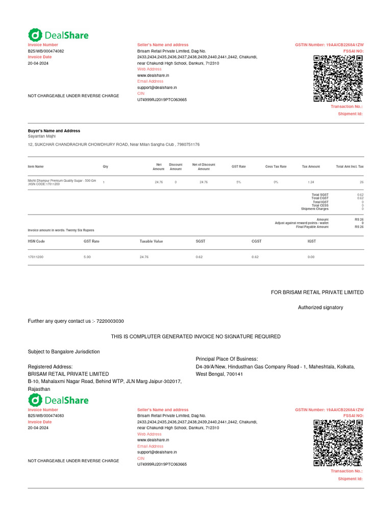 Invoice | PDF | Invoice | Taxes