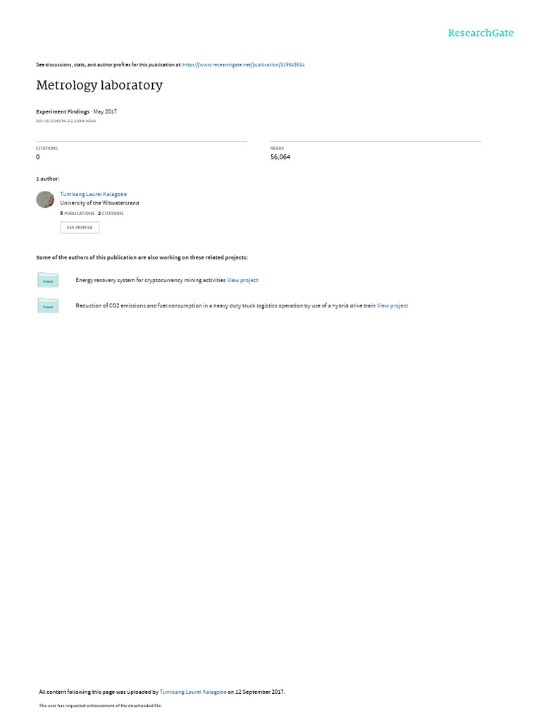 Lab Guide 800363 | PDF | Calibration | Triangle