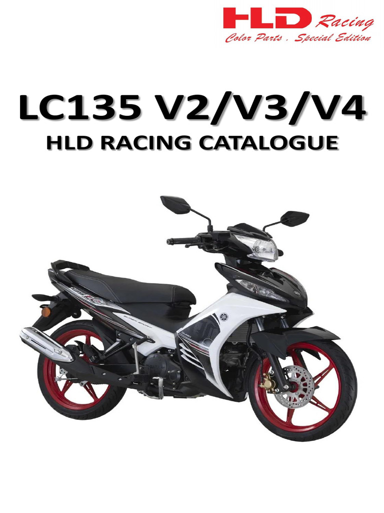 HLD Racing Catalogue: LC135 V2/V3/V4 | PDF
