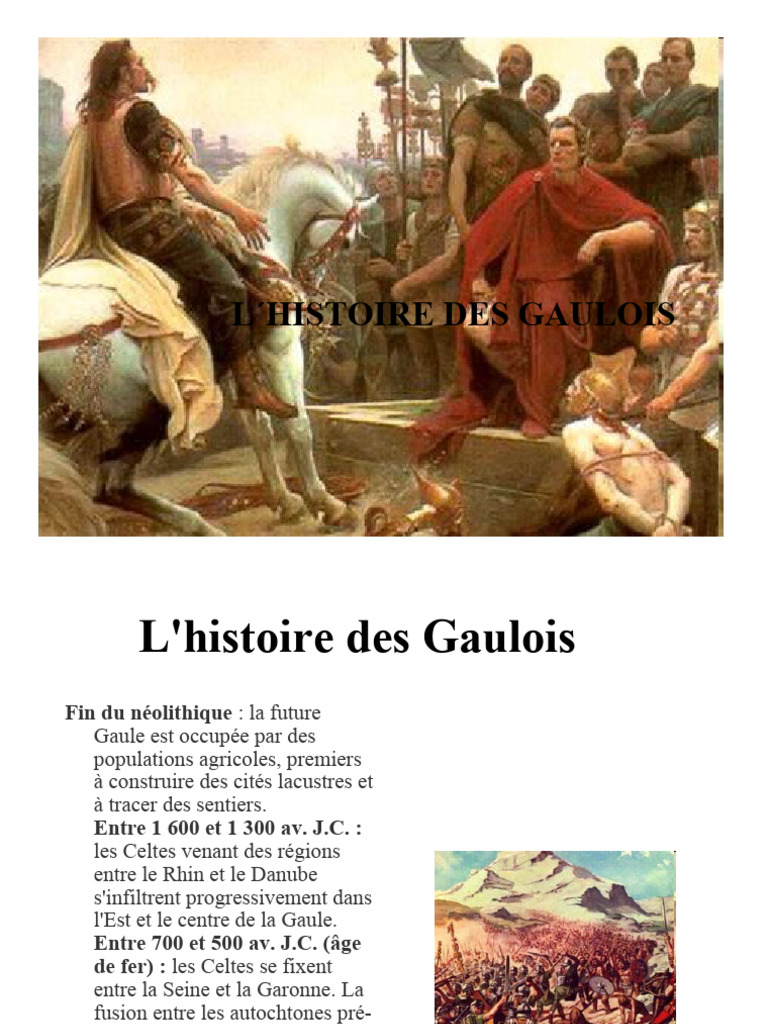Les Gaulois | PDF | Gaule | Celtes