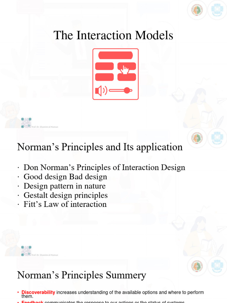 Interaction Models 2 Pdf Pattern