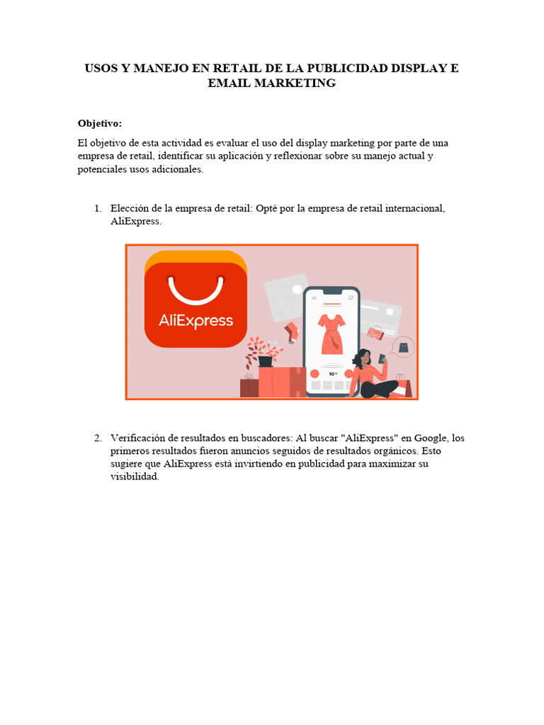 Aliexpress | PDF | Publicidad | Marketing