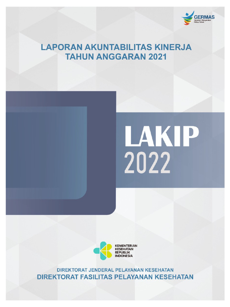 Direktorat Fasilitas Pelayanan Kesehatan Lakip 2021 | PDF | Bisnis | Ilmu Sosial