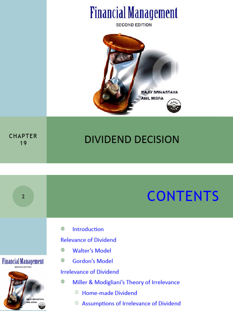 Dividend Decision | PDF | Dividend | Economics