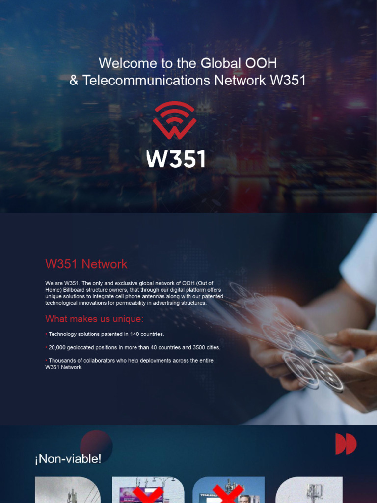 (English) W351 - PRESENTATION 2023 | PDF | Patent | Telecommunications