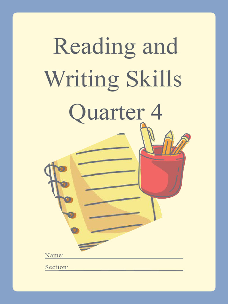 Raws q4 Homework File | PDF | Essays | Human Communication