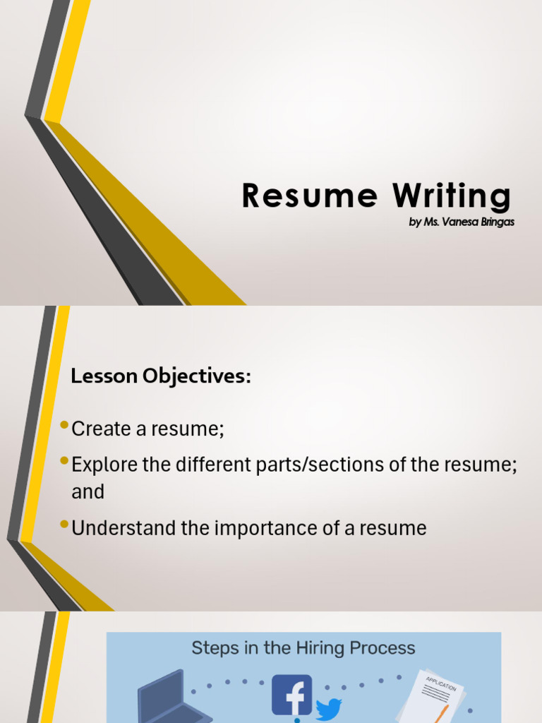 Essential Resume Writing Guide | PDF | Résumé
