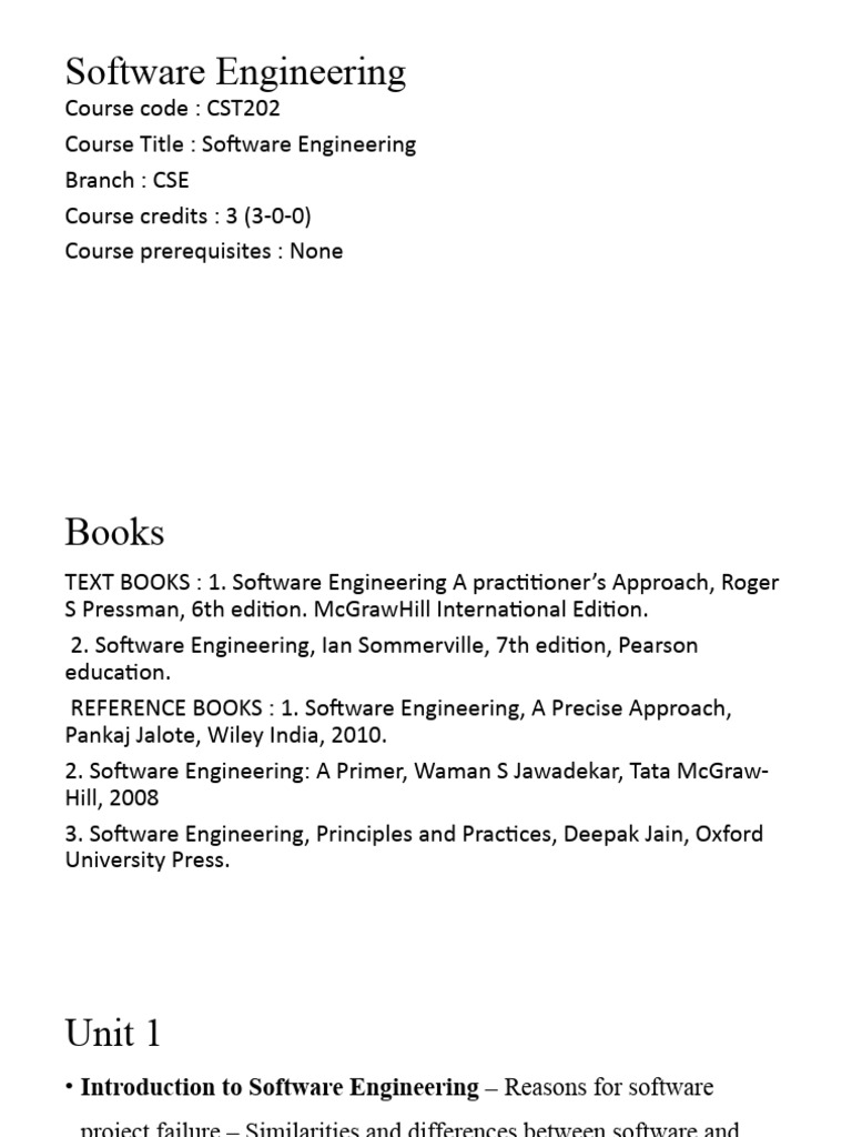SE - System | PDF | Computing | Software Engineering